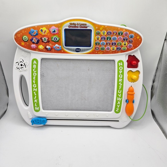 vtech | Toys | Vtech Write And Learn Creative Center Magnetic Drawing ...